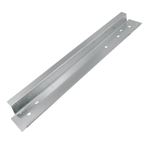 Commercial Center Stile 0.49" x 18" Galvanized Steel | Heavy-Duty ...